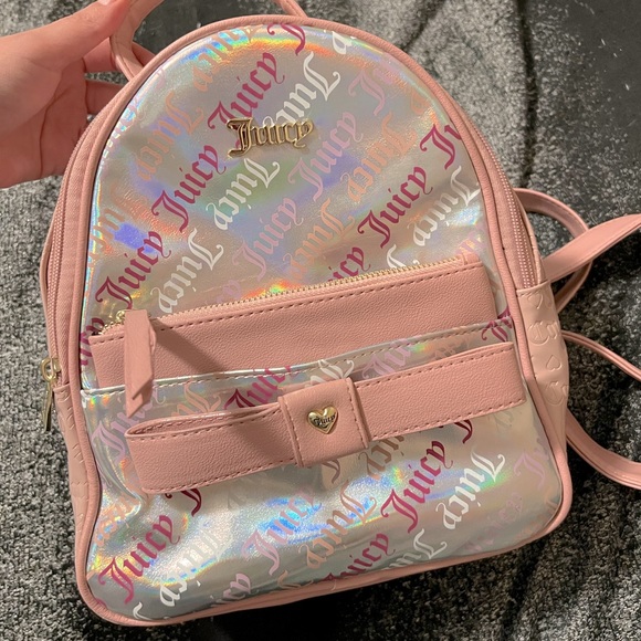 Juicy Couture | Bags | Juicy Couture Pink Mini Backpack | Poshmark